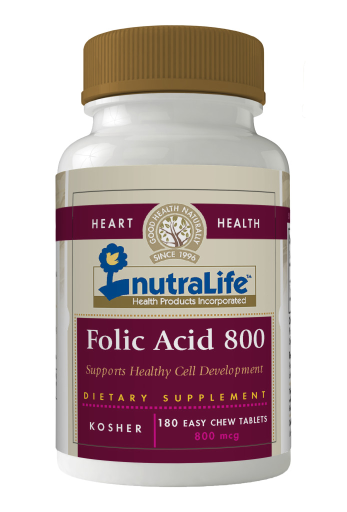 | Folic Acid 800mcg180 Easy Chew TabletsNutralife Health Products Inc.